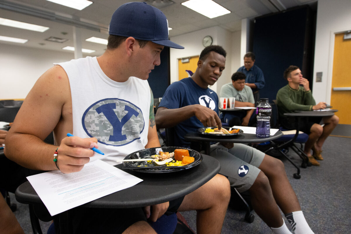 Head of the class: Jim Hamblin in his third decade helping BYU athletes ...